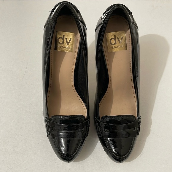 Dolce Vita | Shoes | Dolce Vita Black Patent Leather Penny Loafer ...